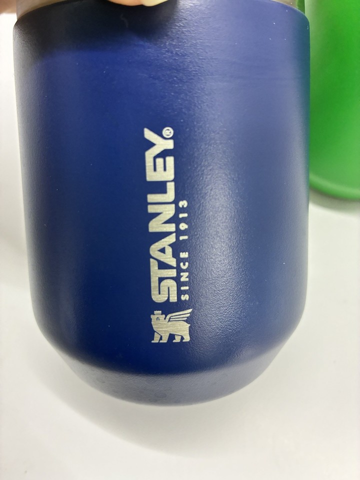 Blue & Green The Everyday Stanley Go Tumbler 10oz new without box. Wine ...