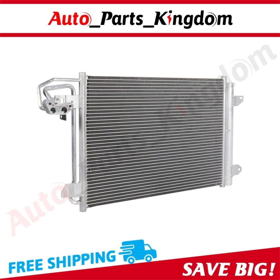 Electric AC Condenser Cooling Fan Kit For 2006-2015 Audi A3 Volkswagen ...