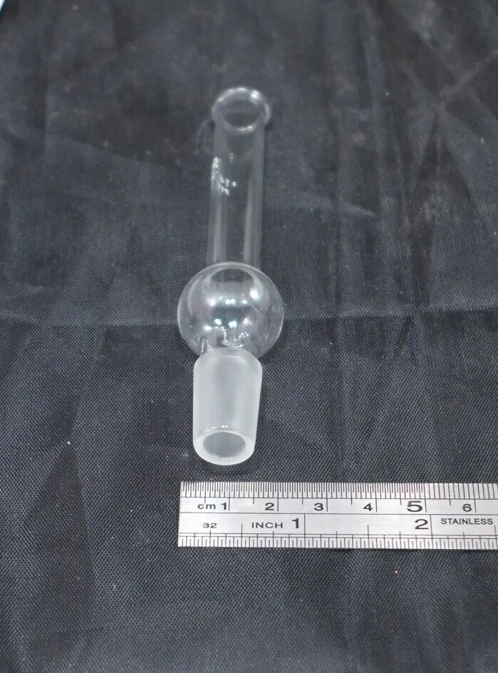 CORNING Pyrex Straight Drying Tube Adapter, ST 14/20 inner/M bottom ...