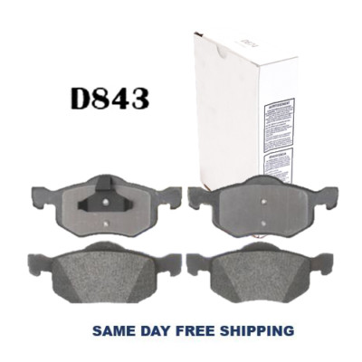D843 Semi-Metallic Front Brake Pad For Ford Escape, Mazda Tribute | eBay