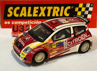 Slot Car Scx scalextric 6232 Citroen C2 Jwrc #41 Dani Sordo | eBay ...