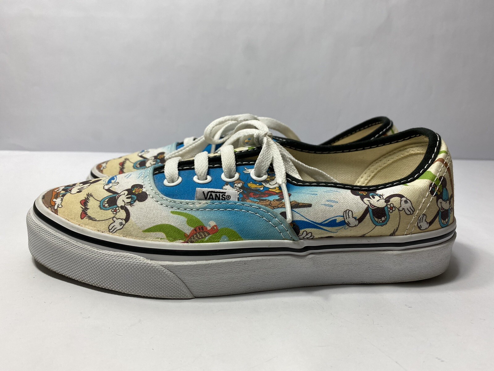 Vans Disney X Mickey Mouse Aloha Unisex W6.5 M5 Minni… - Gem