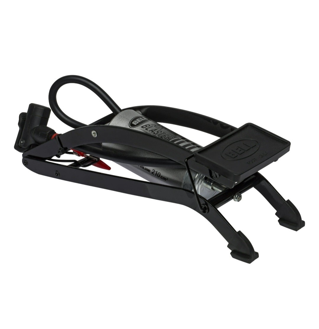 Bell Bicycle Air Pump Airblaster 100 Foot Pump 100 PSI Max Adapters ...