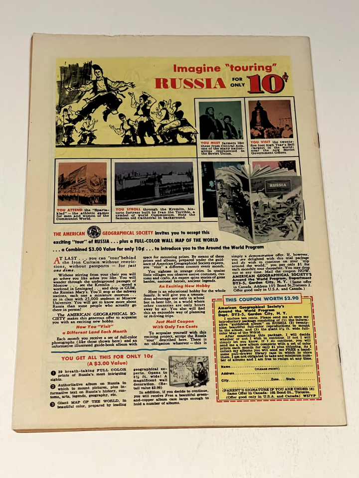 WALT DISNEY'S COMIC DONALD DUCK ALBUM 1960 DELL | eBay