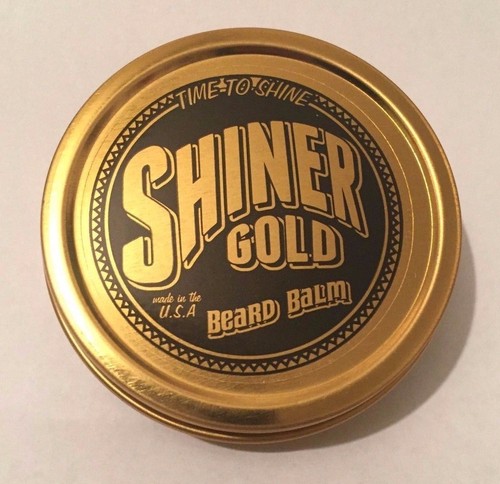 Shiner Gold Pomade Beard Balm 1.5 Oz Facial Face Hair Barber Wax Salve ...