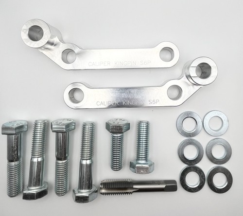 240sx CTS-V CTSV 6-PISTON FRONT BRAKE CALIPER ADAPTER BRACKETS Fits S13 ...