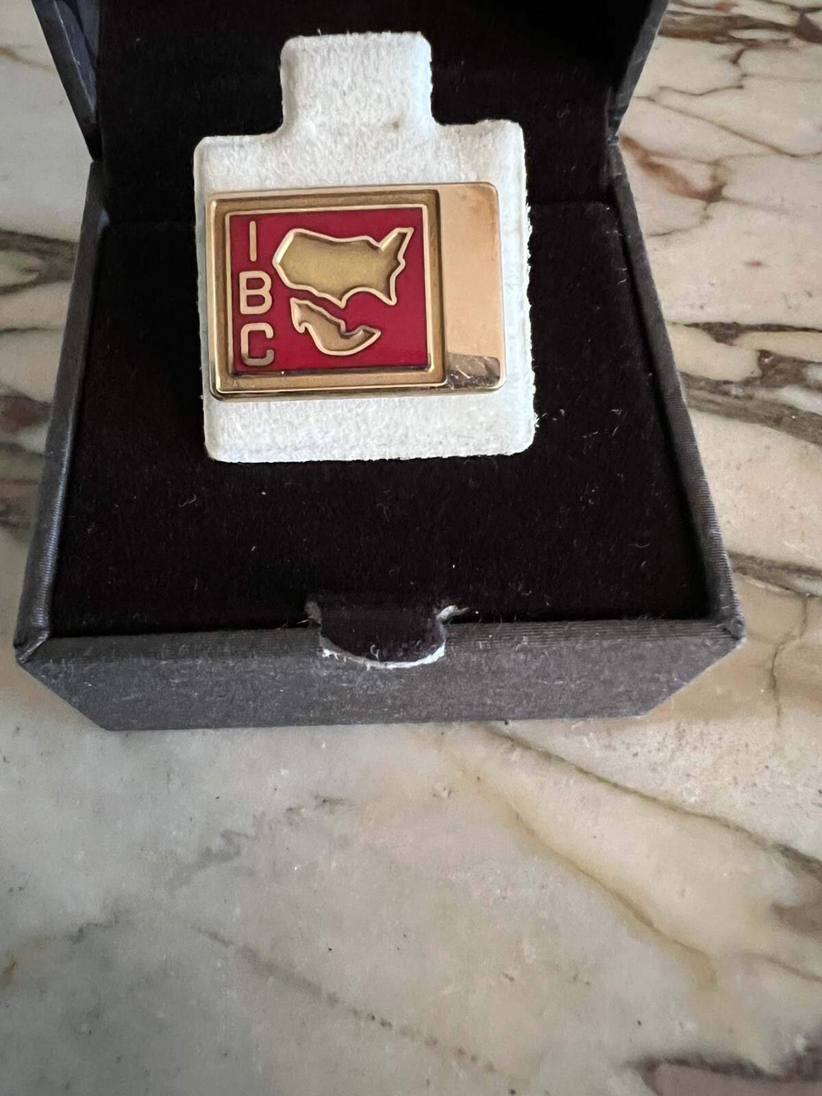 O.C. Tanner Co. Salt Lake City, Enamel Design 1/10th 10k GP Pin. IBC ...