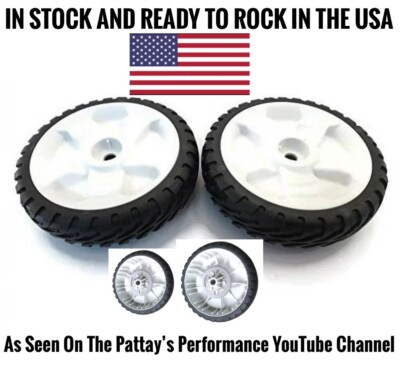 2 Pack 137-4835 Rear Drive Wheel Assembly 8" Replaces Toro 119-3822 ...