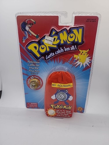 Vintage Pokémon Collectors Marble Pouch #61 Poliwhirl Series 3 | eBay