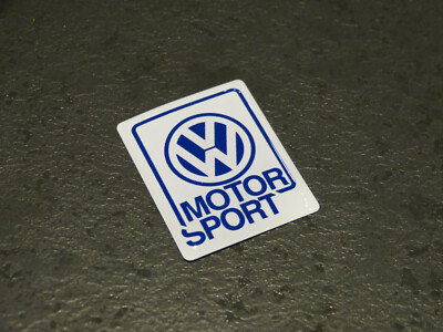 Vw Motorsport Aufkleber