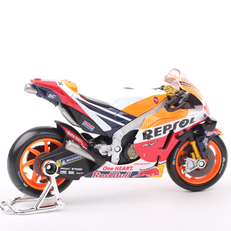 Maisto 1:18 2021 Honda RC213V Repsol #93 Marc Marquez Motorcycle Model ...