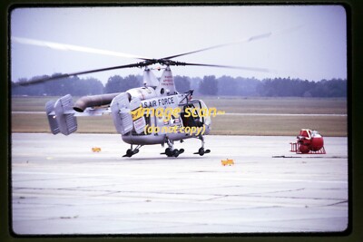 USAF Kaman HH-43B Huskie Helicopter at Moody AFB in 1971, Original ...