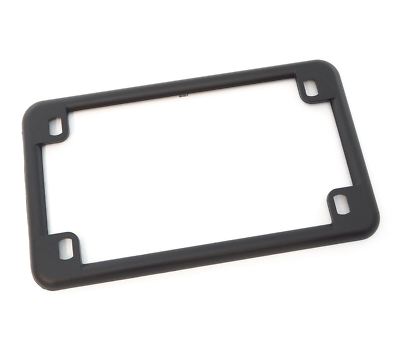 BLACK MOTORCYCLE LICENSE PLATE FRAME HONDA KAWASAKI SUZUKI YAMAHA ...