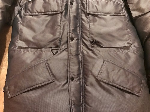 VINTAGE RARE FIRST DOWN OVERFILLED DOWN JACKET SKI REFLECTIVE HEAVY ...