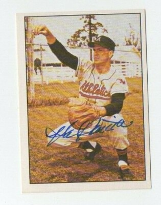 Hal Smith 1979 TCMA The 50's authentic autographed card Kansas City A's ...