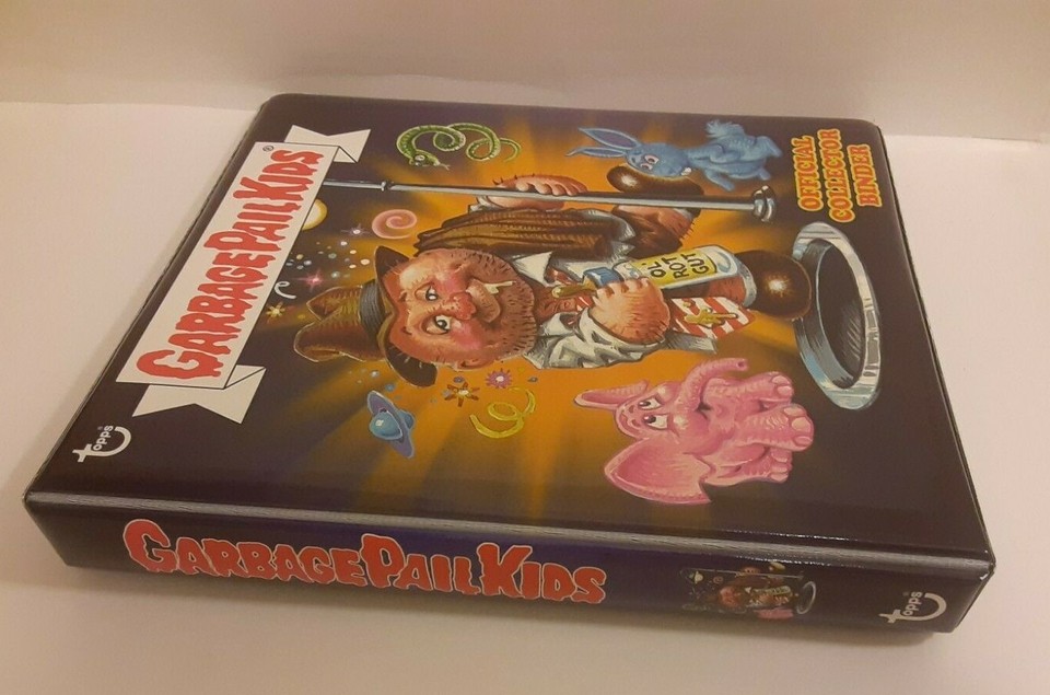 NEW topps GPK GARBAGE PAIL KIDS OFFICIAL BINDER/ALBUM Bruce | eBay
