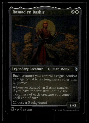 Commander Legends: Battle for Baldur's Gate #479 Rasaad yn Bashir (Foil ...