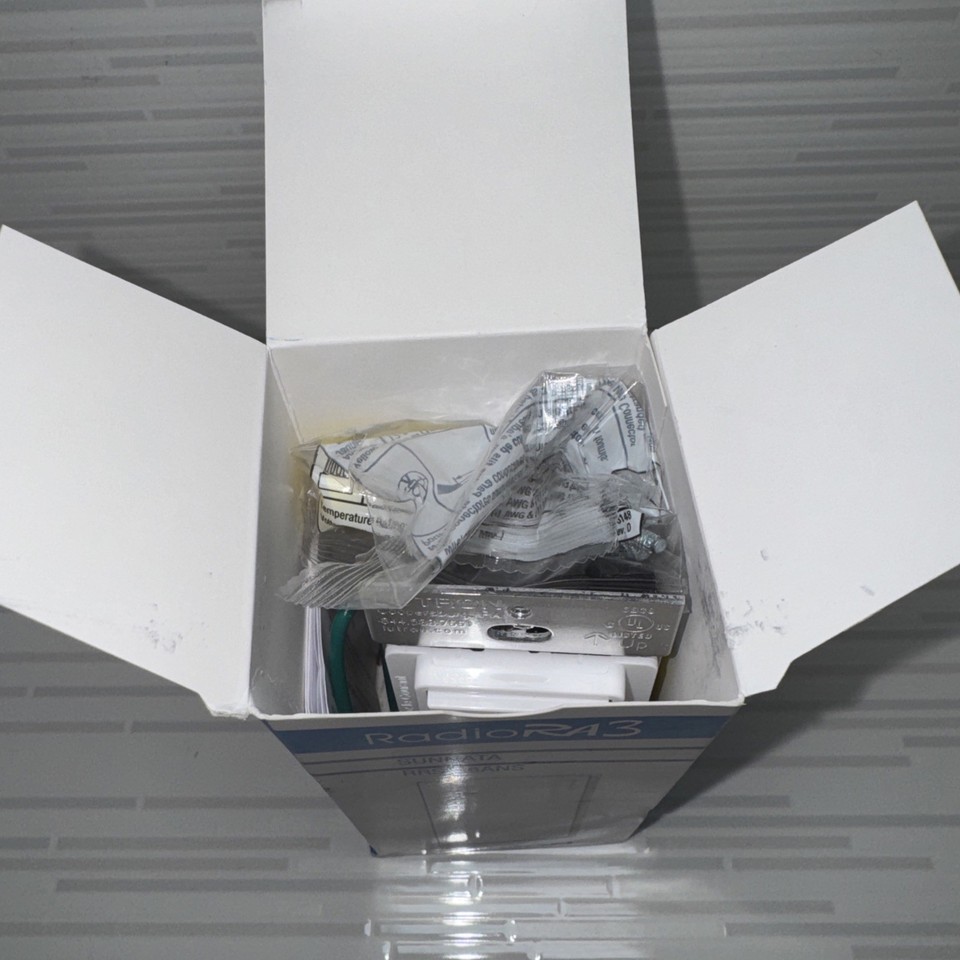 Lutron RRST-8ANS-WH Sunnata LED RA3 RadioRA 3 SWITCH 784276808613| eBay