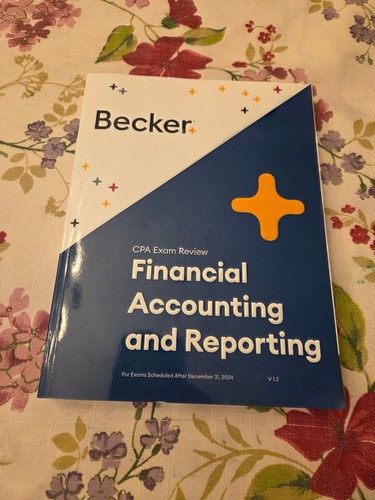 Becker CPA Exam Review Financial Accounting and Reporting Book ...
