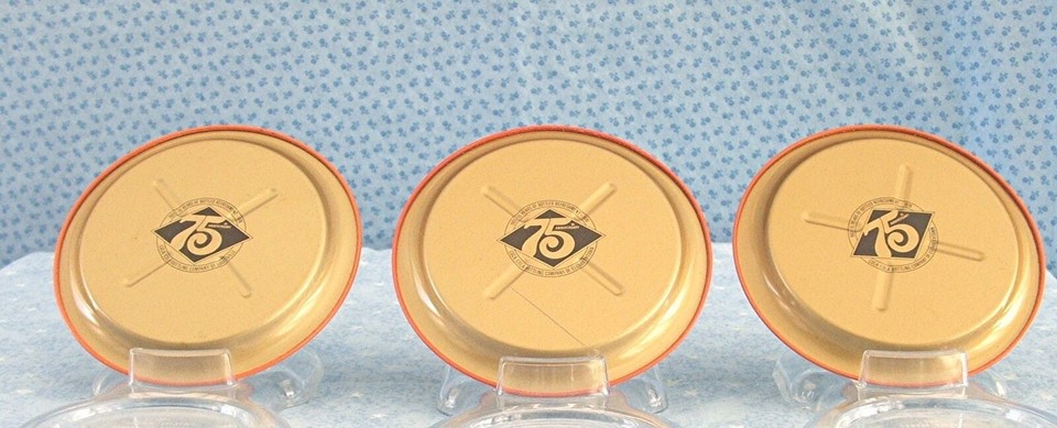 COCA-COLA SET 6 COASTERS LADY 75TH ANNIVERSARY | eBay