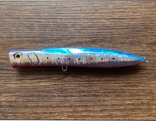 7' 1/2 - Reflective -Flash Bomb POPPER FISHING LURES DORADO YELLOW TAIL ...