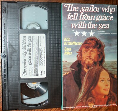 THE SAILOR WHO FELL FROM GRACE WITH THE SEA (vhs) Kris Kristofferson ...