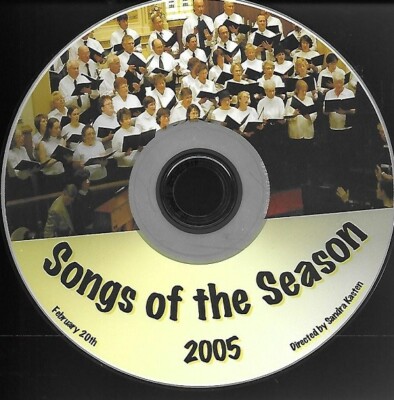 SONGS OF THE SEASON, CHRISTMAS, (CD, 2005) , DISK ONLY, CHR-004, | eBay