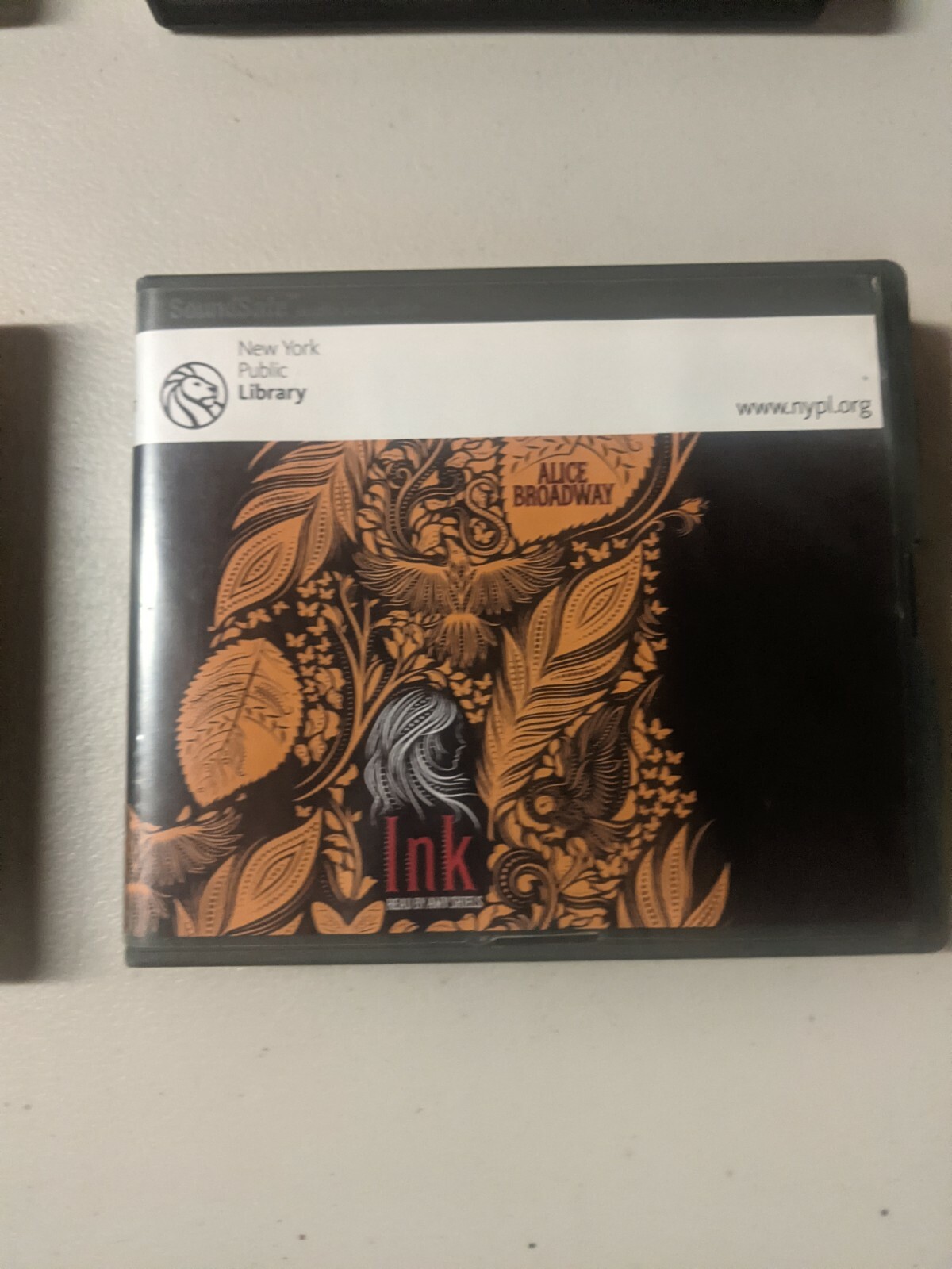 Shelf162A Audiobook~ INK BY ALICE BROADWAY | eBay