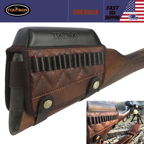 Tourbon Hunting Rifle Cheek Rest Comb Riser .22LR .17 Ammo Slot-fit ...