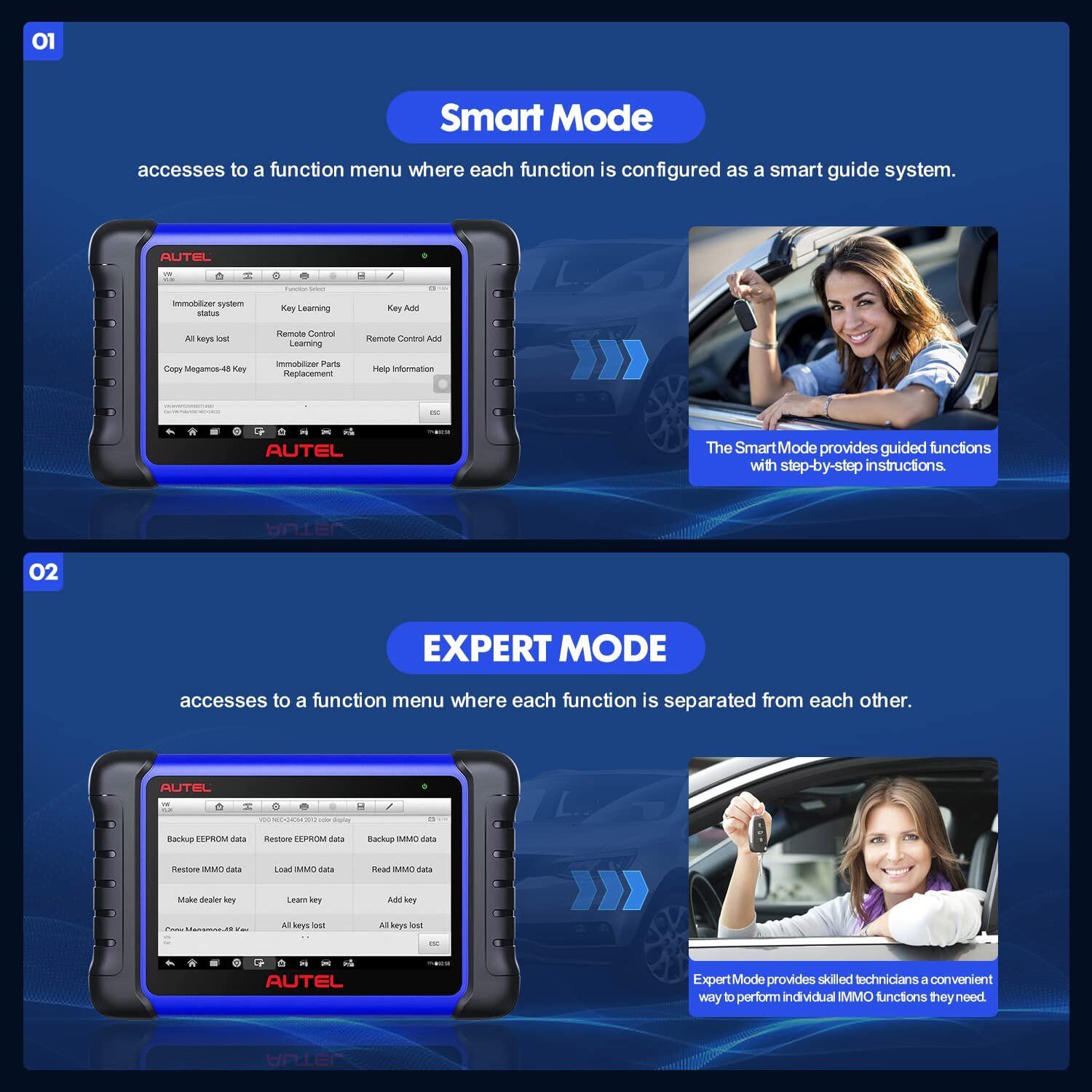 Autel MaxiIM IM508S PRO IMMO Key Programming Full System Diagnostic ...