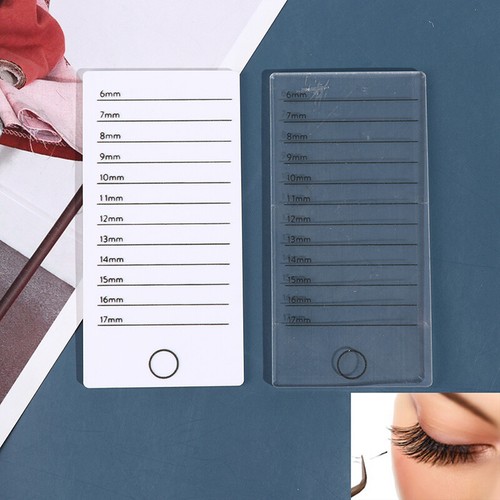 2 IN 1 Acrylic False Eyelashes Palette Stand Pad Lashes Holder ...