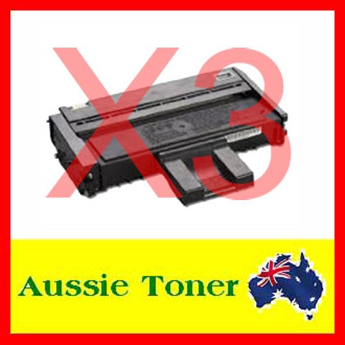 3x Toner 407256 for Lanier SP201N SP201 SP204 SP204SF SP213 SP213SFNW ...