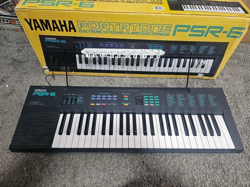 Yamaha PSR-6 Portatone Electronic Keyboard Working Video Vintage | eBay