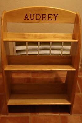 3-shelf solid wood levenger bookcase | eBay