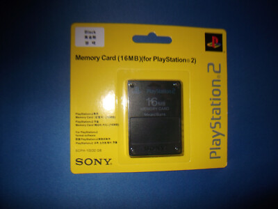PLAYSTATION 2 MEMORY CARD PS2 16MB ORIGINALE SONY | eBay