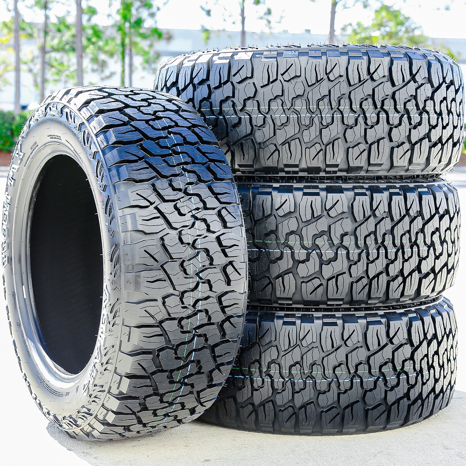 4 Tires LT 33X12.50R20 Haida HD877 X/T XT Extreme Terrain Load F 12 Ply ...