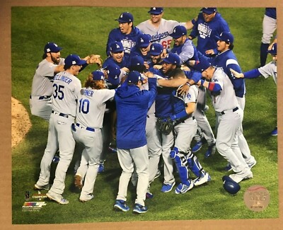 Los Angeles Dodgers 2017 National League Champions Glossy 8 X 10 Photo ...