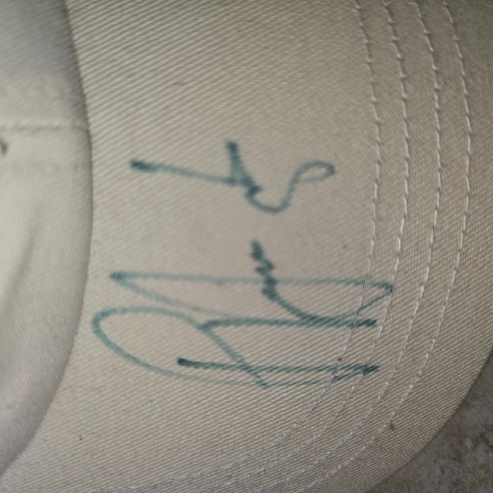 The Players Championship UBS Golf PGA Tour Autographed Hat Cap ...