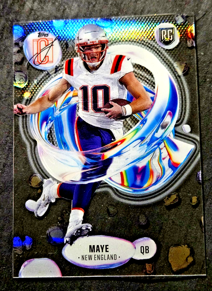 2024 Topps Signature Class Drake Maye Fluidity Rookie Patriots Case Hit ...