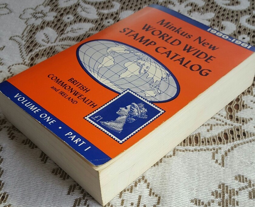 1980-81 MINKUS - NEW WORLD WIDE STAMP CATALOG - BRITISH COMMONWEALTH ...
