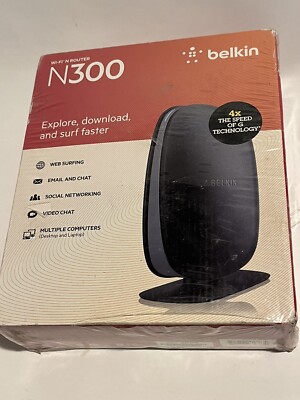 Belkin N300 WiFi N Router | eBay
