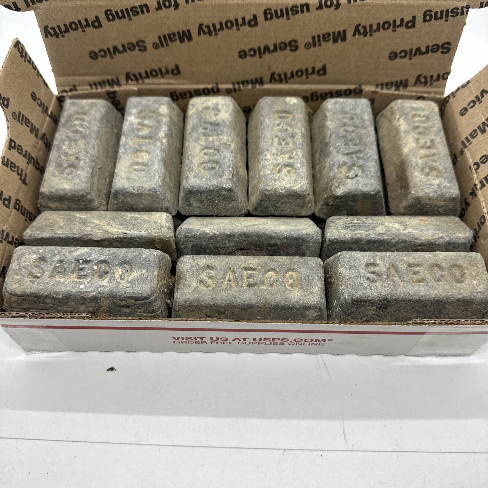 SAECO LEAD INGOTS 21-1 POUND WEIGHTS SINKERS JIGS, BULLETS CASTING ...
