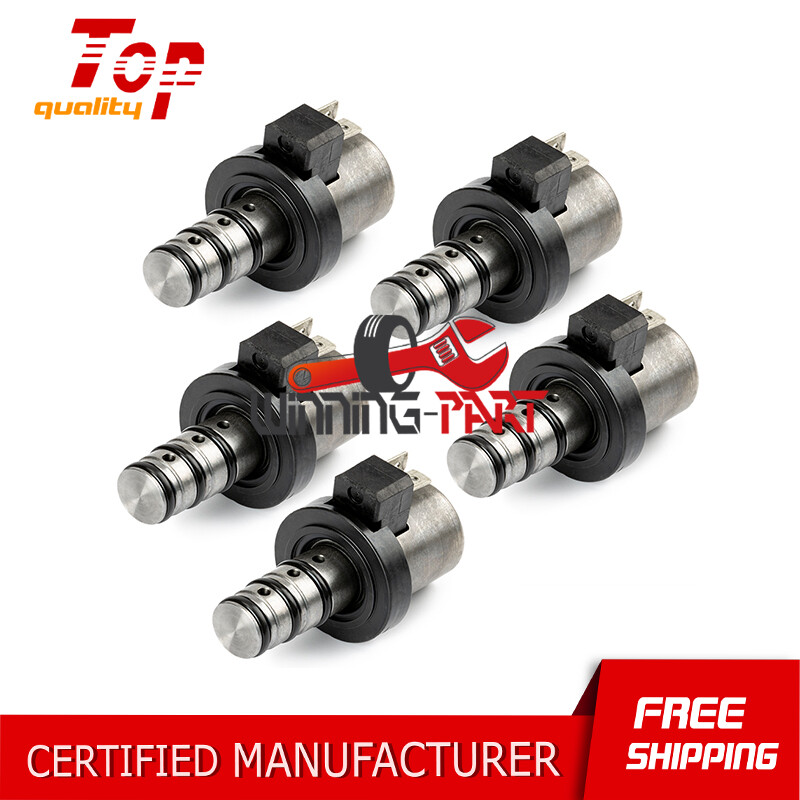 5Pcs Transmission Shift Solenoid Kit Set MD758981 For F4A41 F4A42 F4A51 ...
