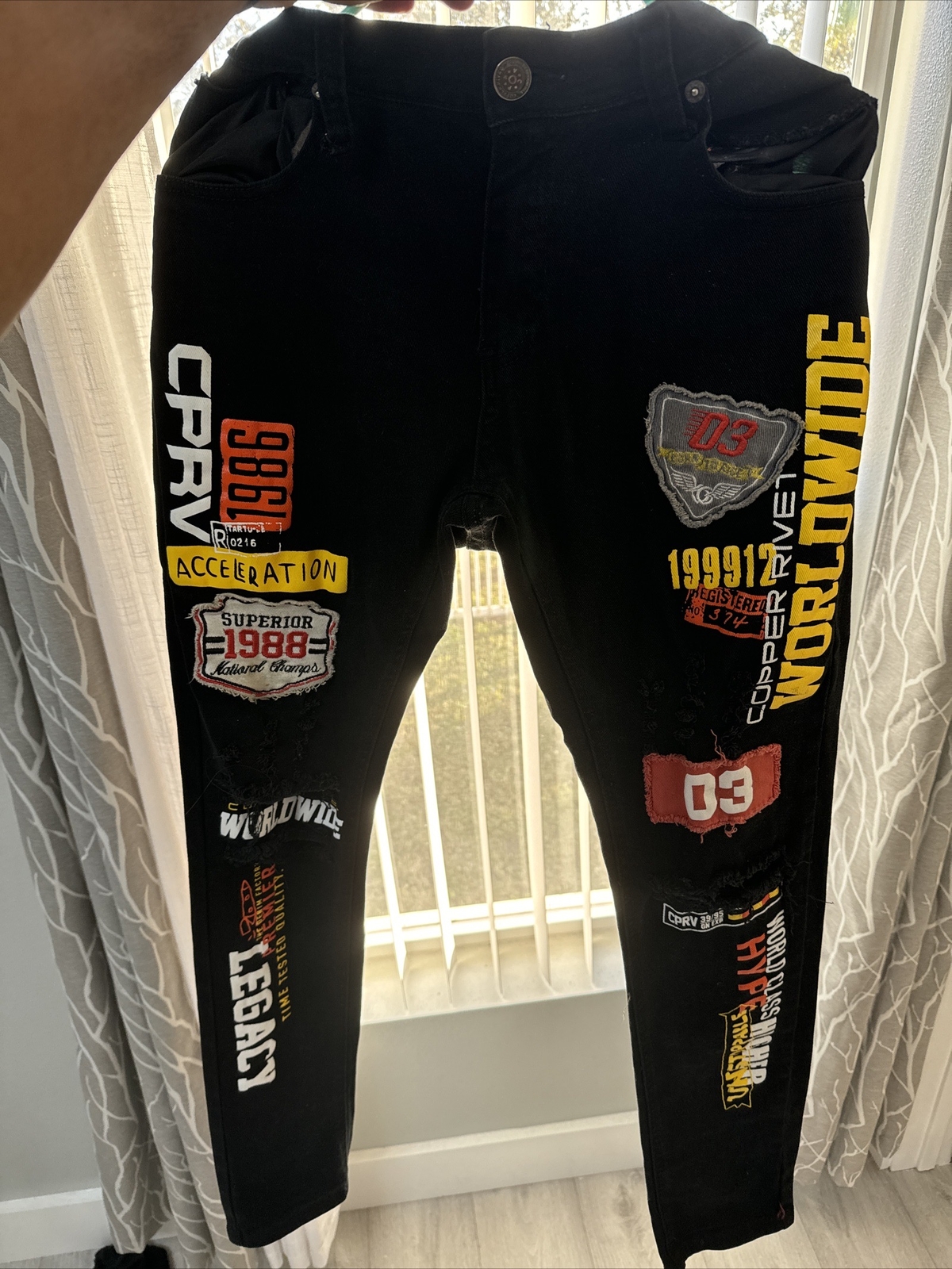 Copper Rivet Slim Fit Jeans - Gem