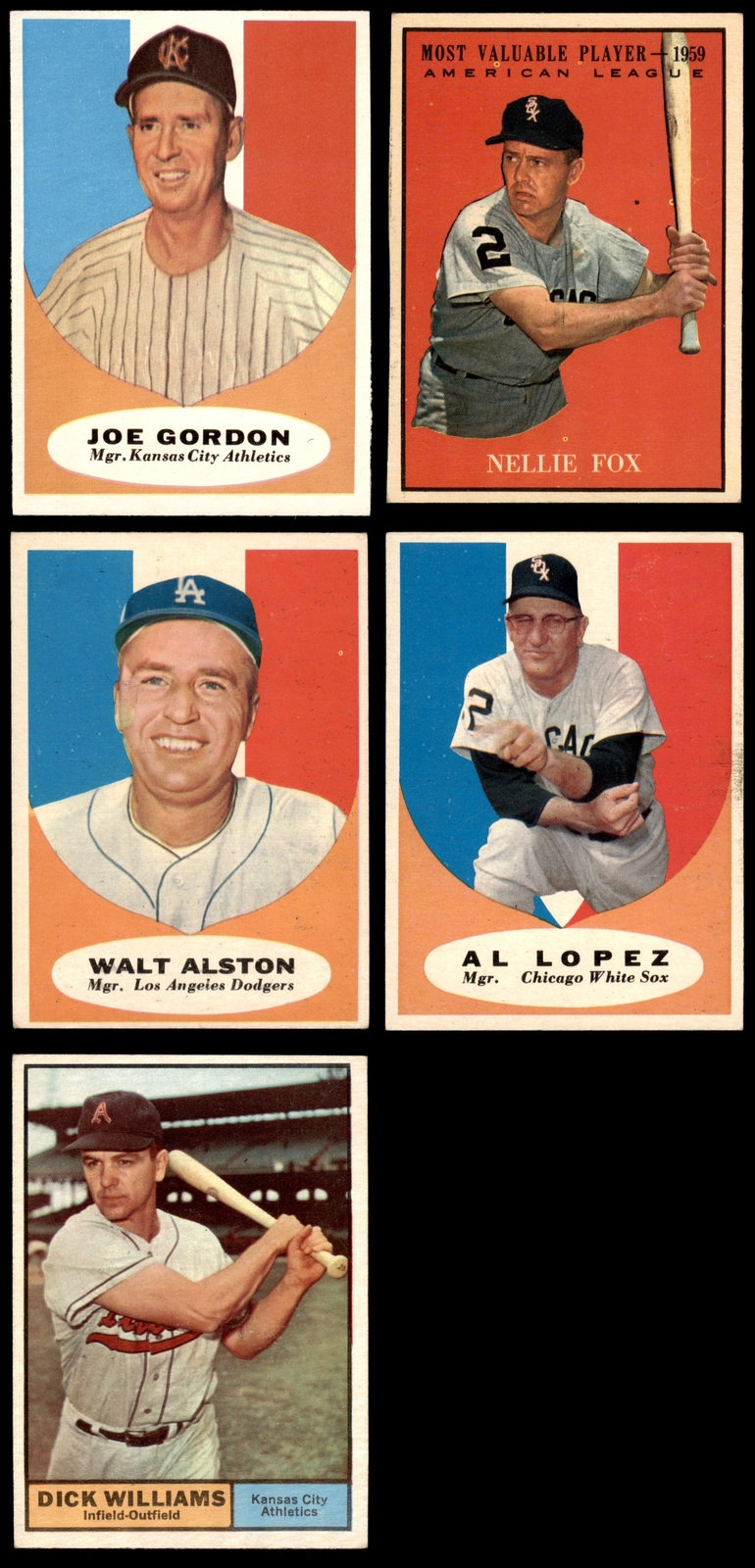 1961 Topps Baseball Complete Set 6 - EX/MT | eBay
