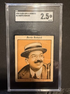 1935 Cops & Robbers #14 Bertie Bohunk Graded SGC 2.5 | eBay