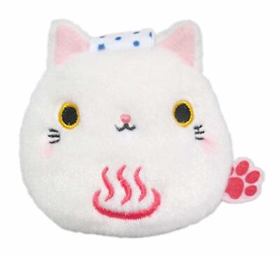 Sanei Onsen Hot Spring Bath Neko Dango Cat Plush Doll Toy 7cm F/S w ...