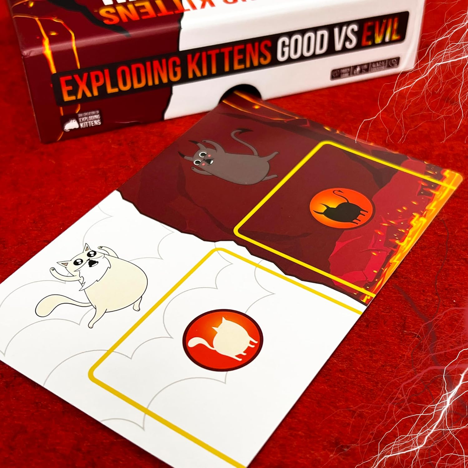 Exploding Kittens - Good Vs Evil, Gioco Da Tavolo, 7+ Anni, 2-5 Giocatori, Edizi | eBay