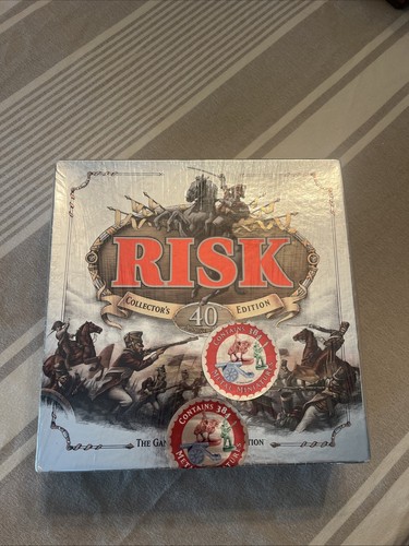 RISK 40th Anniversary Collector's Edition Board Game Unopened Hasbro | eBay