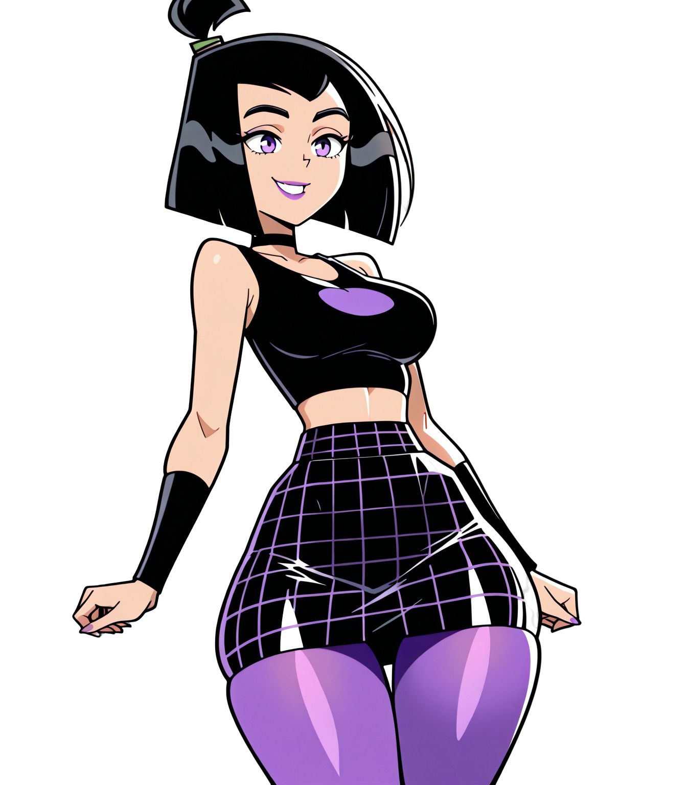 Sam Mason Danny Phantom Cartoon Weatherproof Waifu Sticker 6" Car Decal ...
